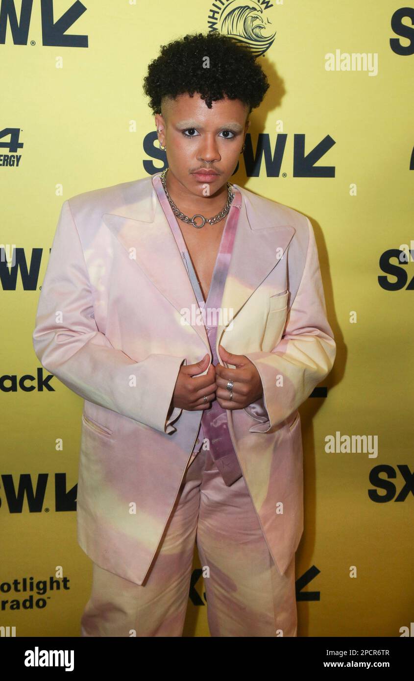 Ki Griffin arrives for the world premiere of "Bloody Hell"during the ...