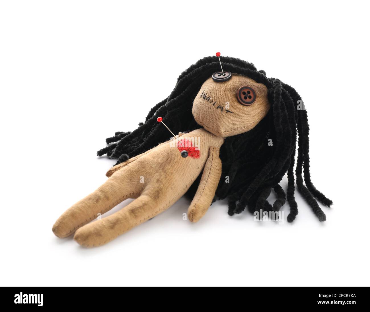 Scary voodoo doll black Cut Out Stock Images & Pictures - Alamy