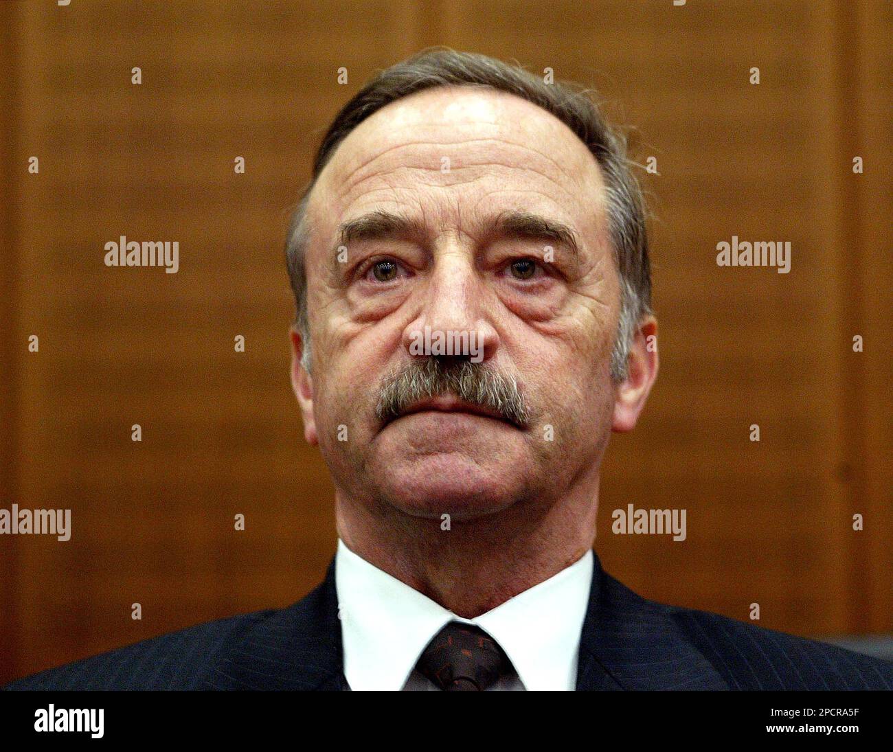 ** ARCHIV ** Der ehemalige Vize-Polizeipraesident von Frankfurt ...