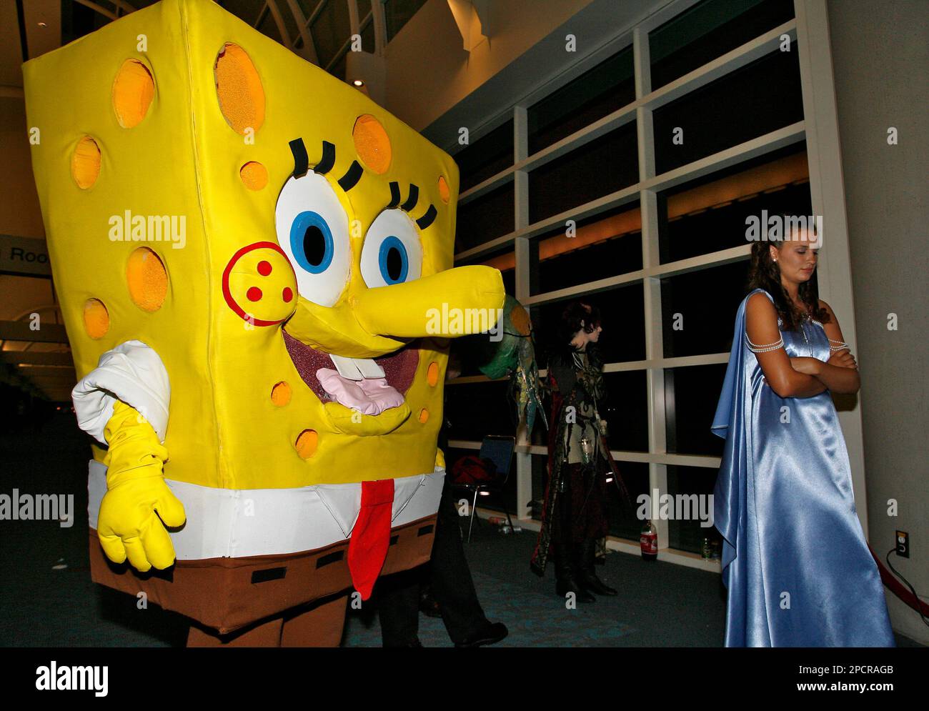 Spongebob Getting Dressed