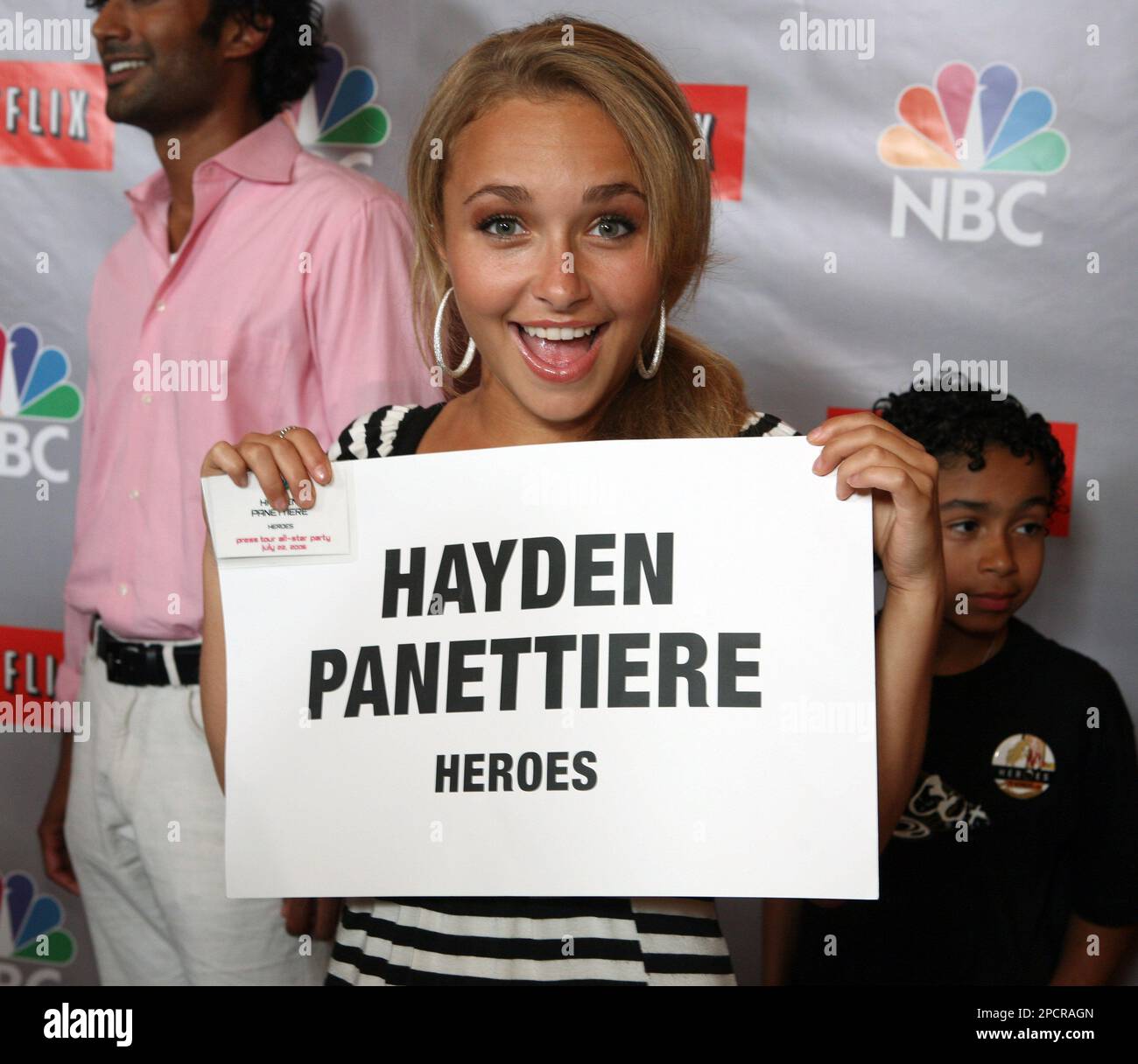 Hayden Panettiere Of The Upcoming Series Heroes Poses For