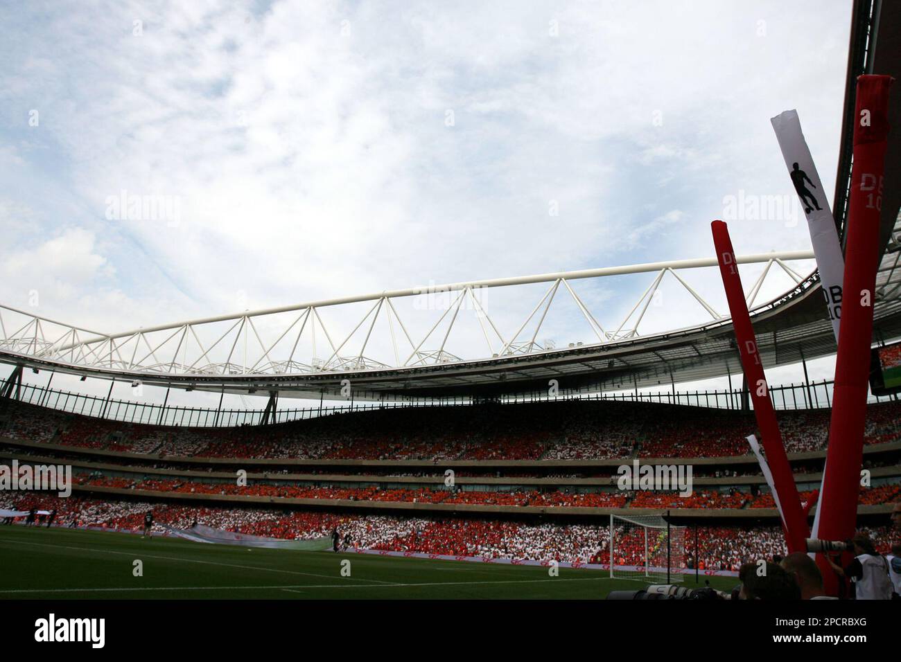 A general view the new home of Arsenal football club, the Emirates ...