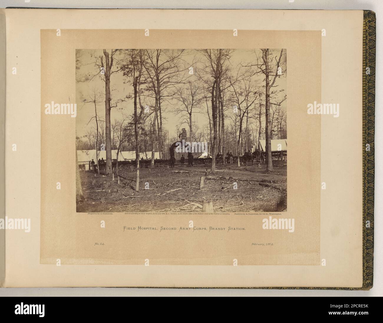 Field hospital, Second Army Corps, Brandy Station / negative by J ...