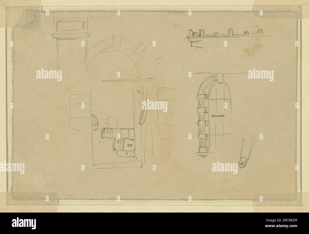 Architectural details. Morgan collection of Civil War drawings ...