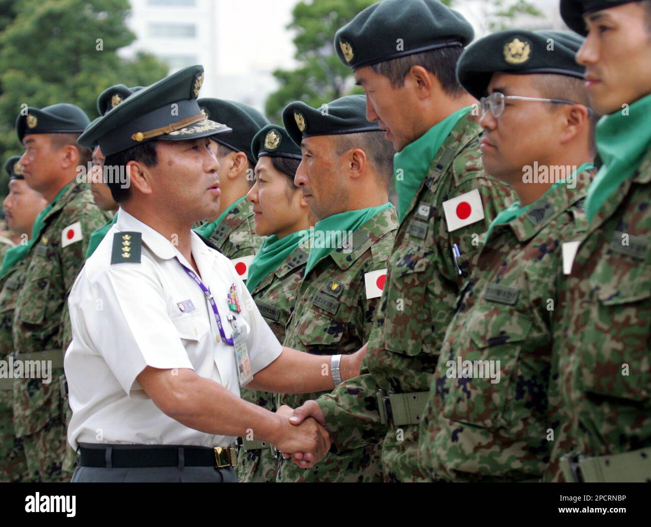 Gen. Hajime Masusaki, Joint Chief of Staff of Japanese Self-Defense ...