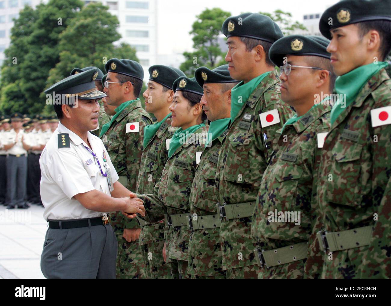 Gen. Hajime Masusaki, Joint Chief of Staff of Japanese Self-Defense ...