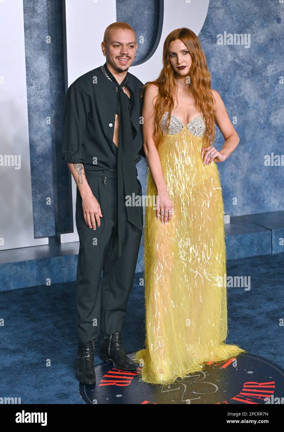 Beverly Hills, USA. 12th Mar, 2023. Evan Ross & Ashlee Simpson Ross at ...