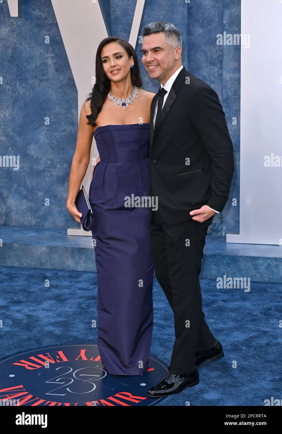 Beverly Hills, USA. 12th Mar, 2023. Jessica Alba and Cash Warren at the ...