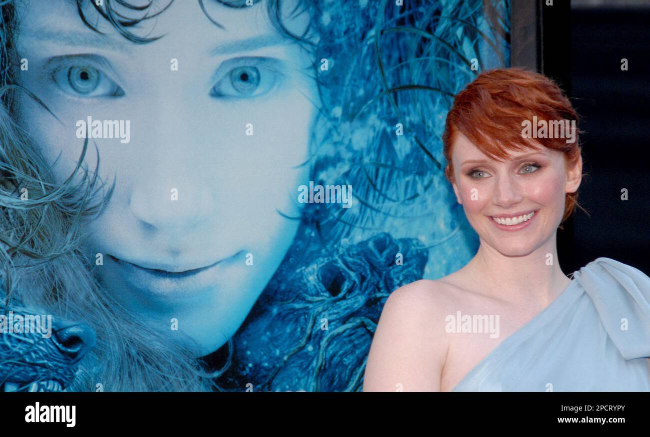 Actress Bryce Dallas Howard attends the New York premiere of "Lady in ...
