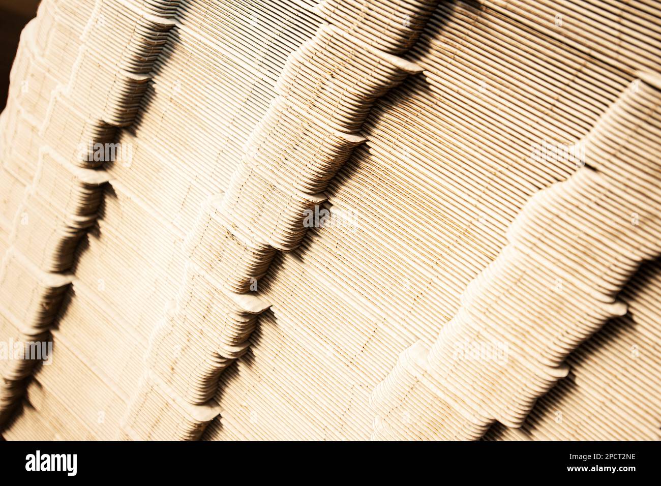 Production line for the production of cardboard and corrugated ...