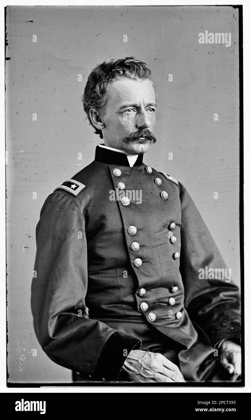 Maj. General Henry W. Slocum, Colonel of 27th New York Vols.. Civil war ...