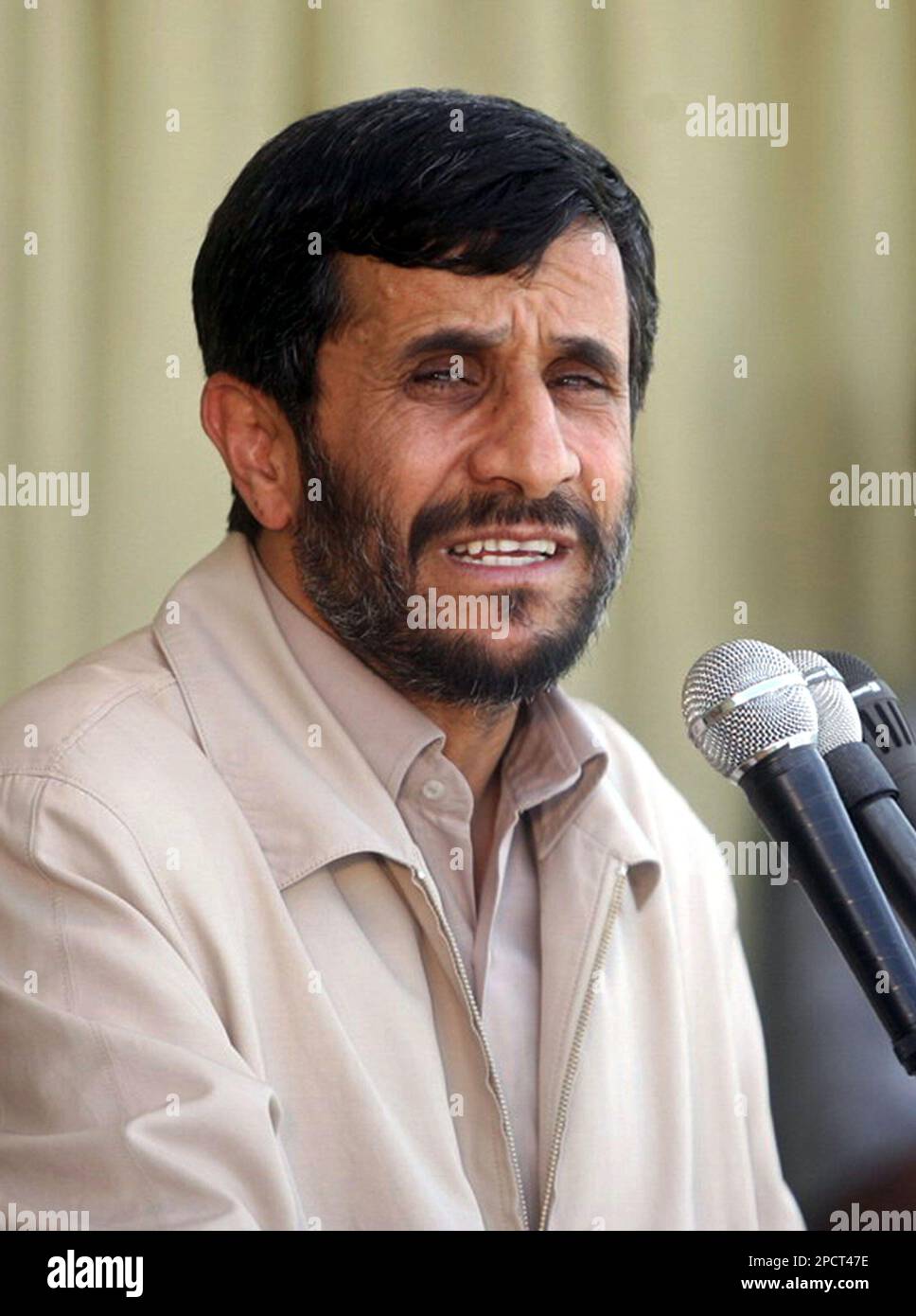 ** FILE ** Iranian President Mahmoud Ahmadinejad, delivers a speech ...