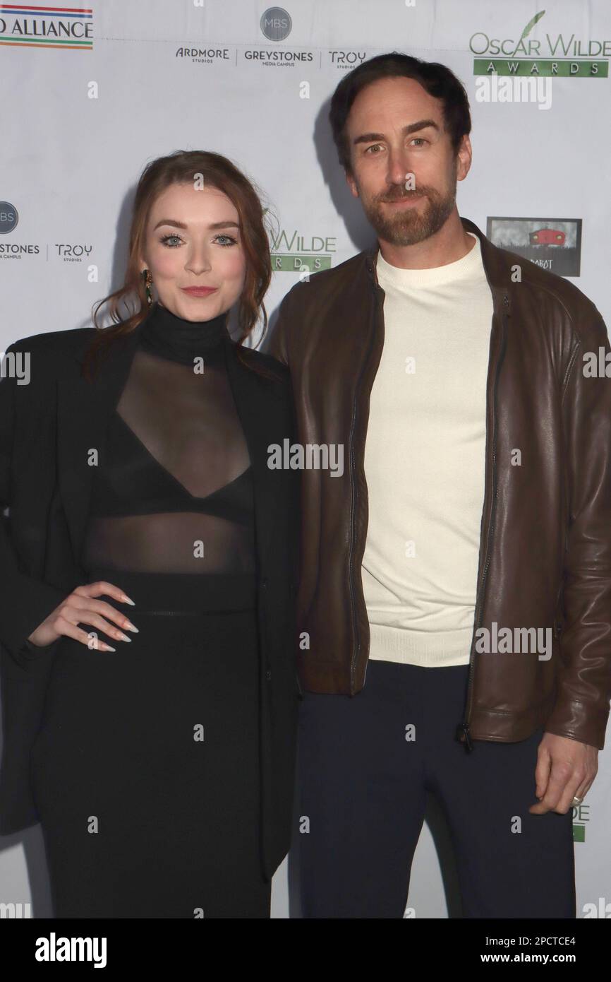 Sarah Bolger, Justin Benson 03/09/2023 The 17th annual Oscar Wilde ...