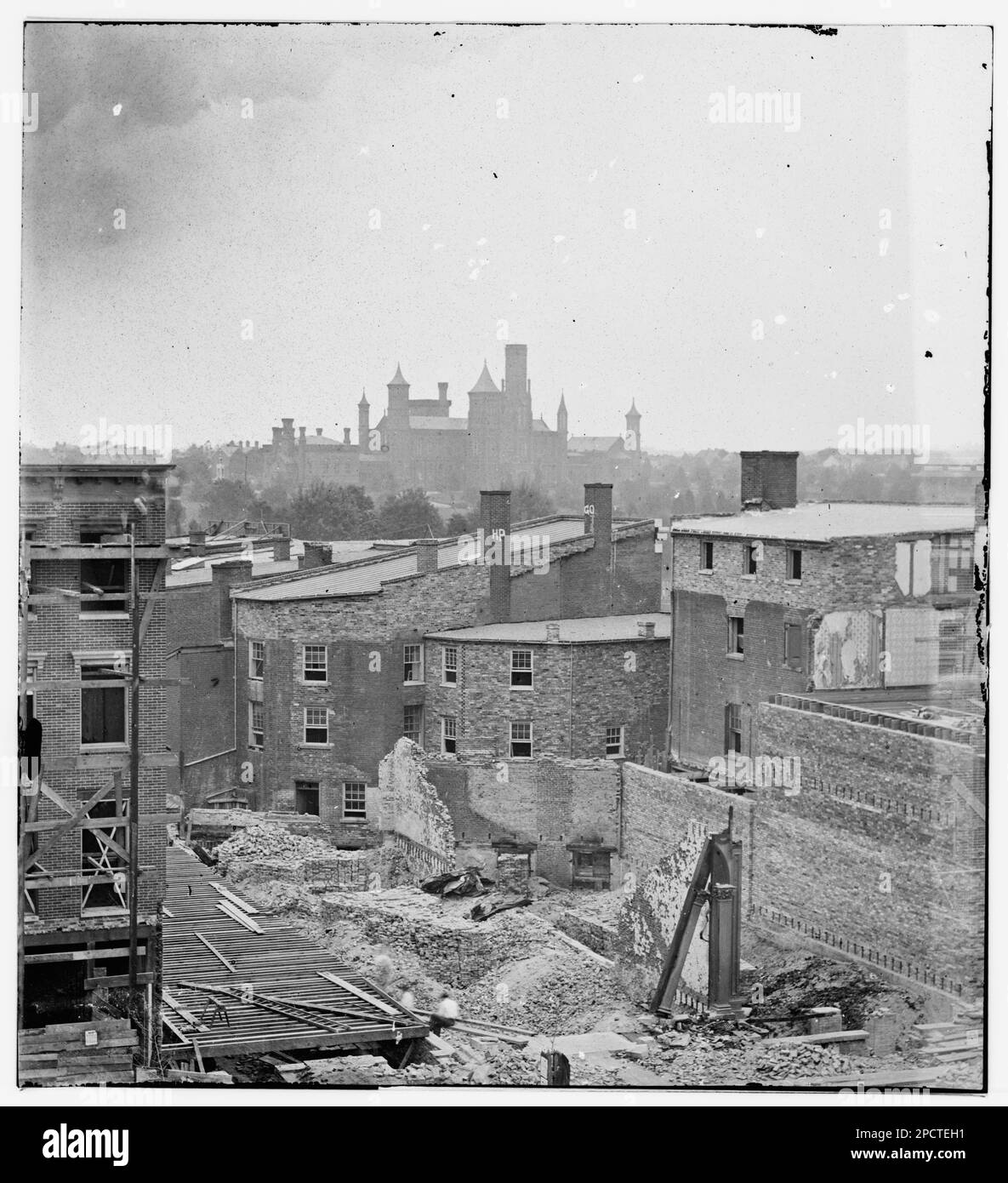 Washington, District of Columbia. Buildings destroyed by great fire ...