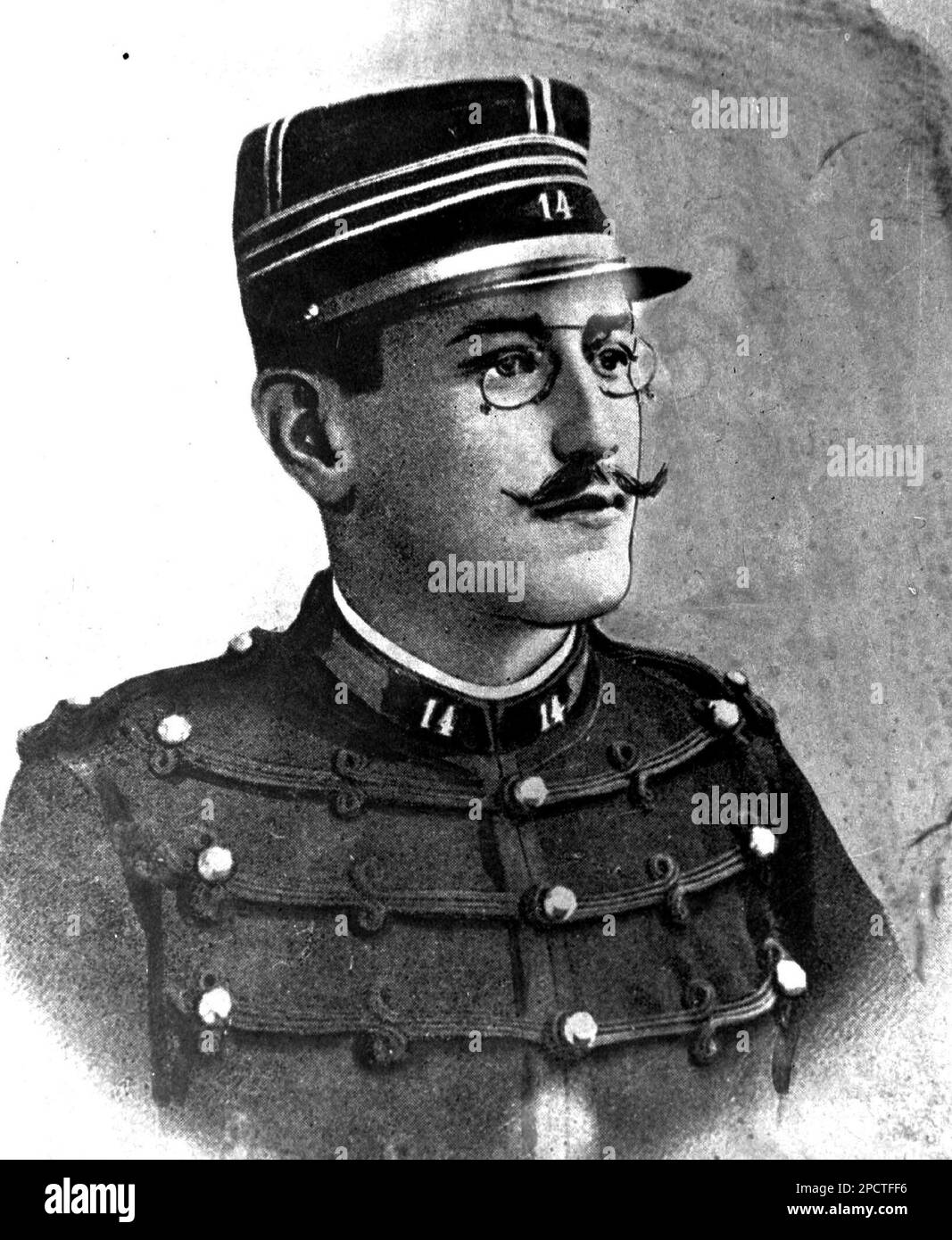 French Jewish army Capt. Alfred Dreyfus, seen in this circa 1890 image ...