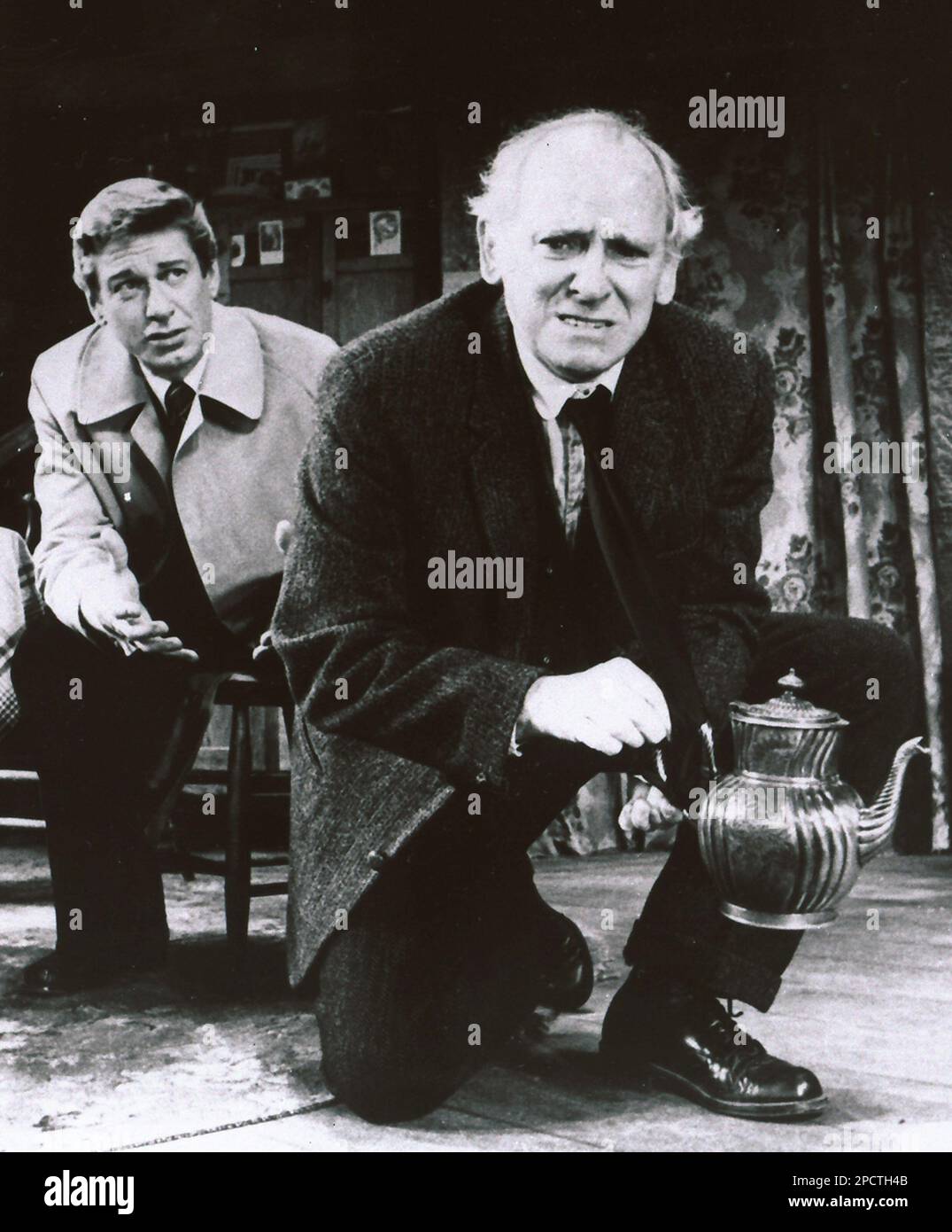 ** FILE ** Actor Barnard Hughes, right, is seen character for the ...