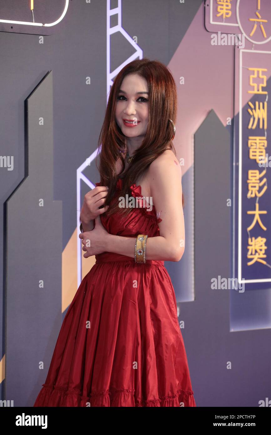 Hong Kong actress, singer and producer Irene Wan attended on the red ...