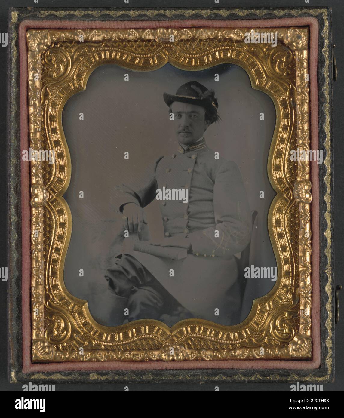 Captain William A. Hill of Company D, 4th Virginia Cavalry Regiment ...