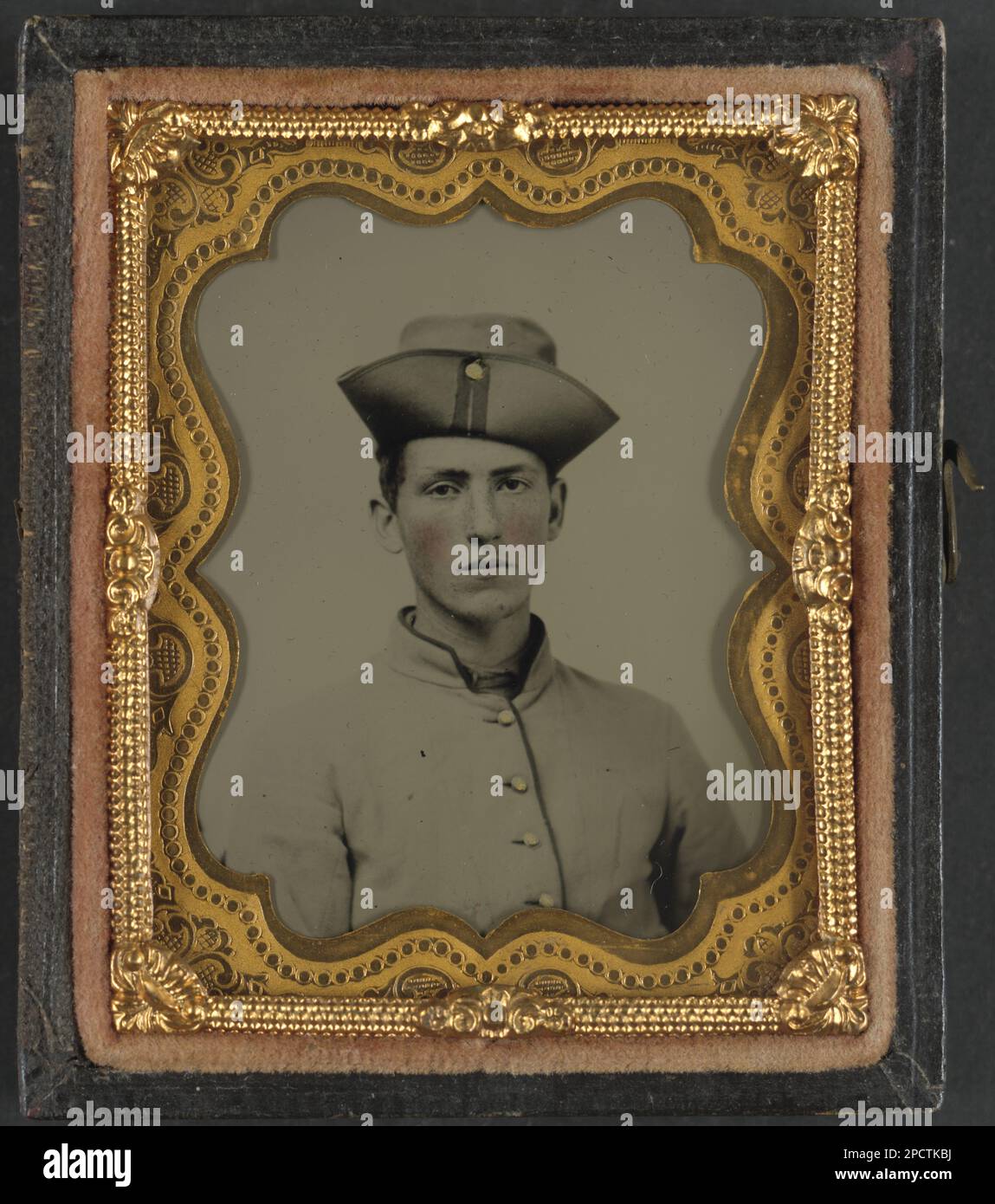 Private Albert B. Martin of Co. 3, Washington Louisiana Light Artillery ...