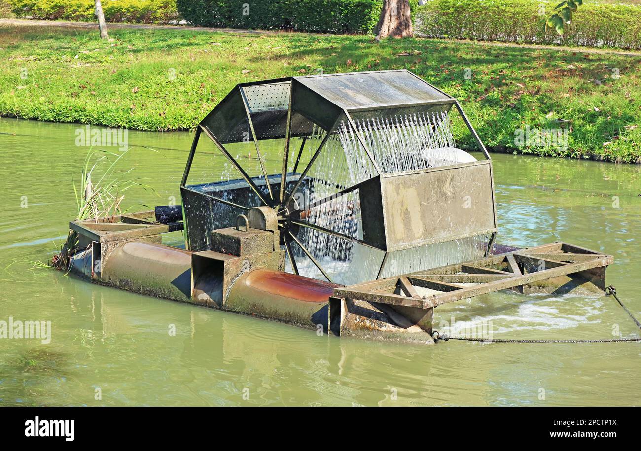 The Chaipattana Aerator, the invention of King Bhumibol (The Great King ...