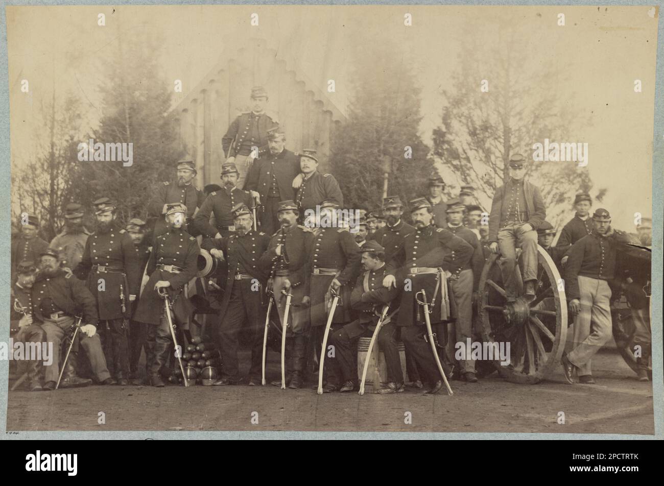 United states army new york light artillery regiment hi-res stock ...