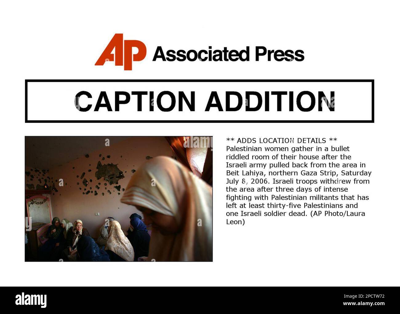 ** ADDS LOCATION DETAILS ** Palestinian women gather in a bullet ...