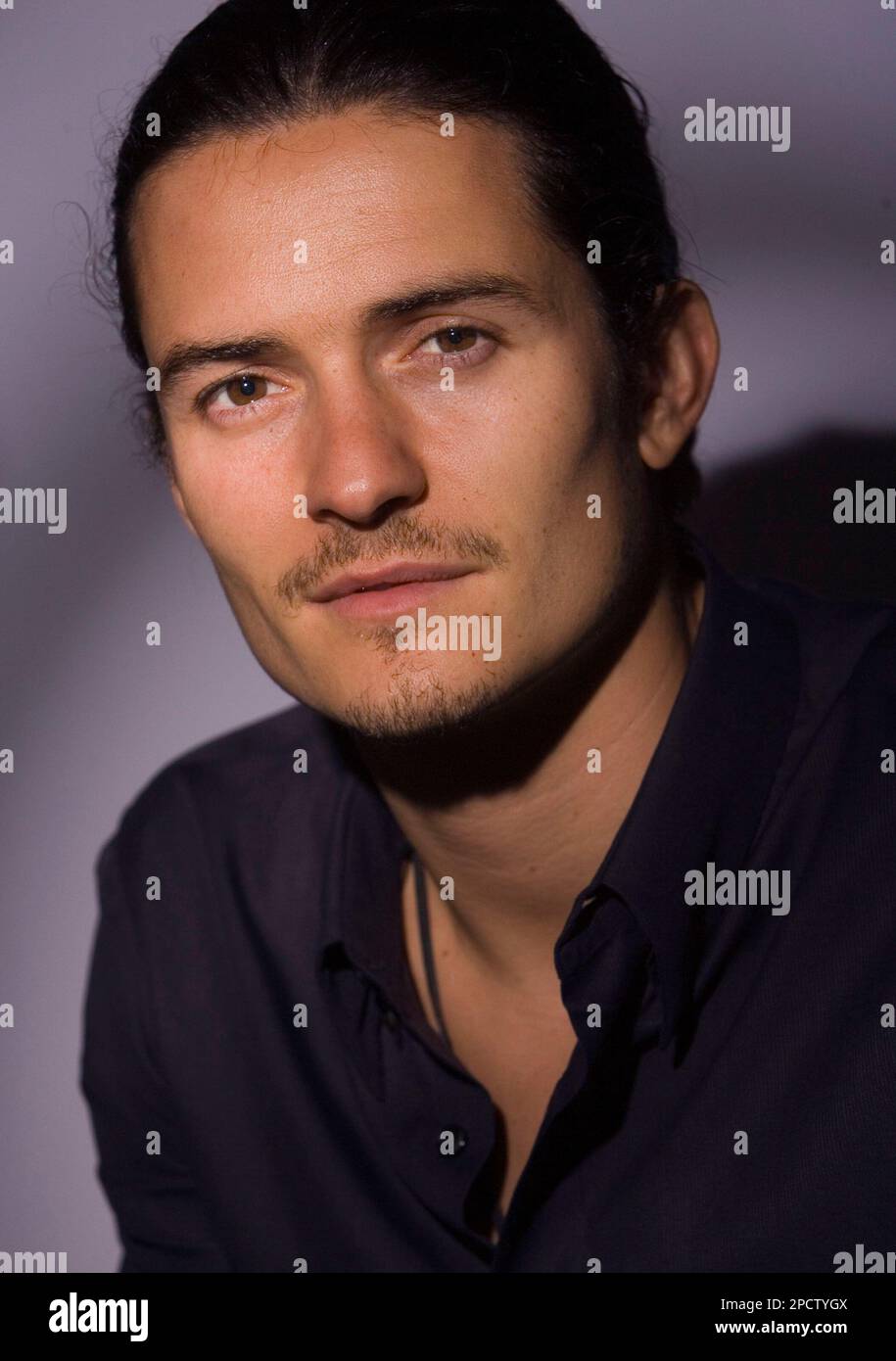 British actor Orlando Bloom, who co-stars with Johnny Depp in "Pirates ...