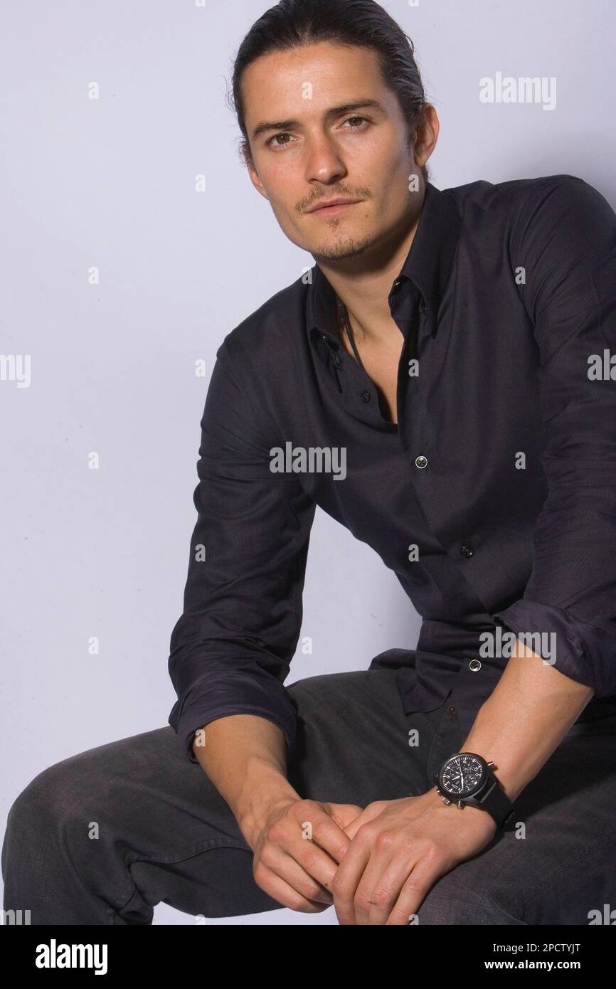British actor Orlando Bloom, who co-stars with Johnny Depp in "Pirates ...