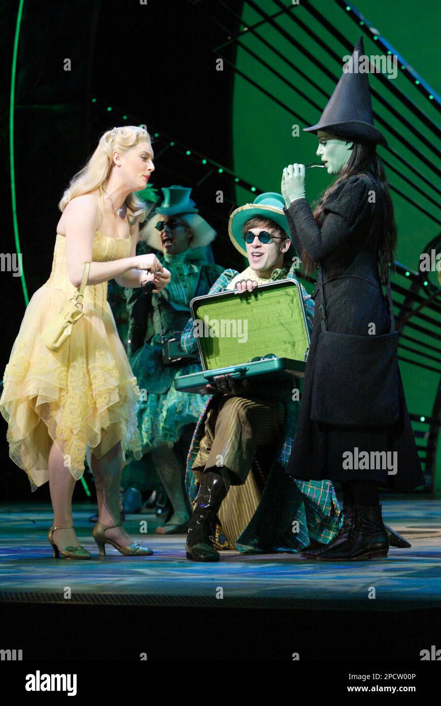 Press Call for the hugely popular Broadway stageplay 'Wicked, the ...