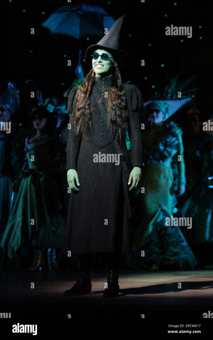 Amanda Harrison (Elphaba the Wicked Witch) Press Call for the hugely ...