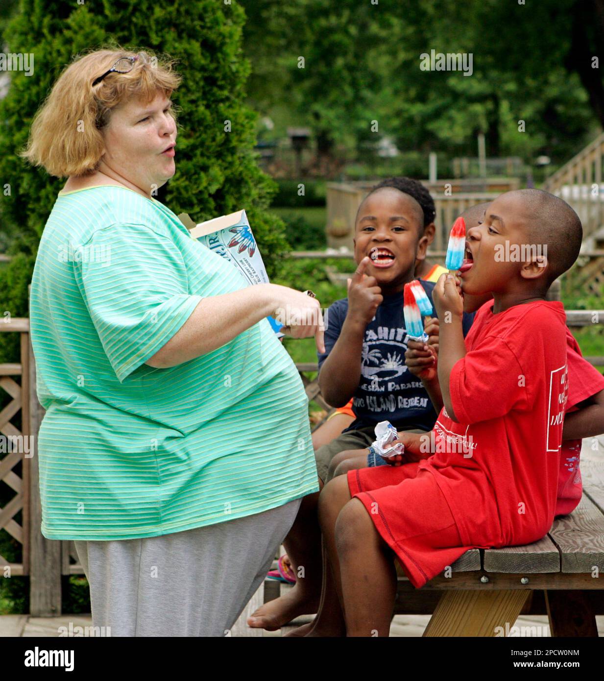 **ADVANCE FOR WEEKEND EDITIONS OF JULY 8-9 ** Donna Schultz, left ...