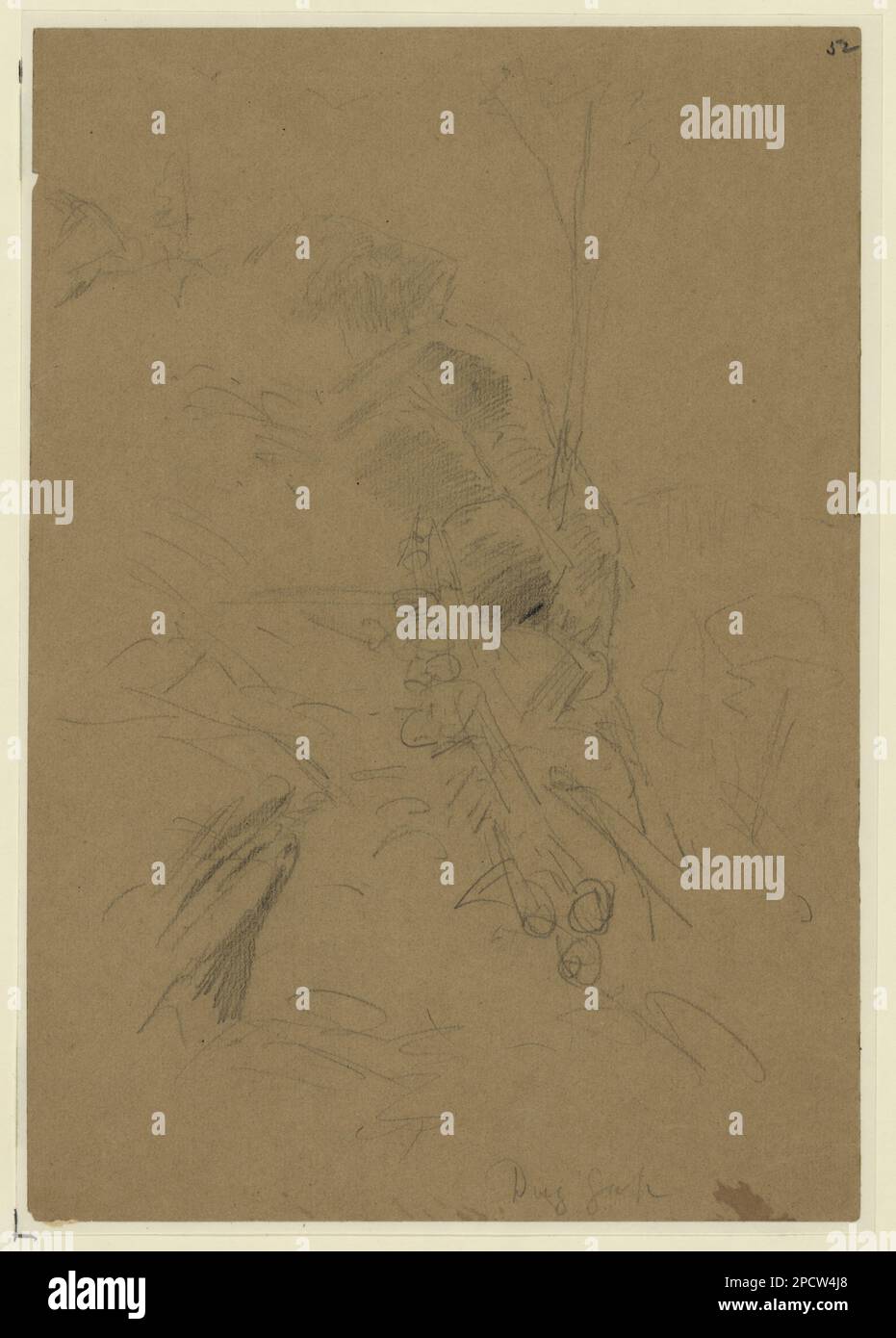 Dug Gap. Morgan collection of Civil War drawings. United States ...