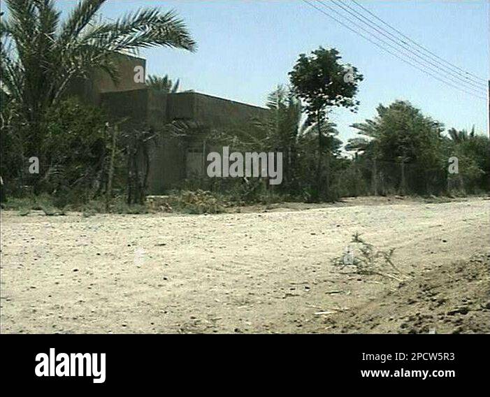 This image made from television shows the exterior of the house on ...