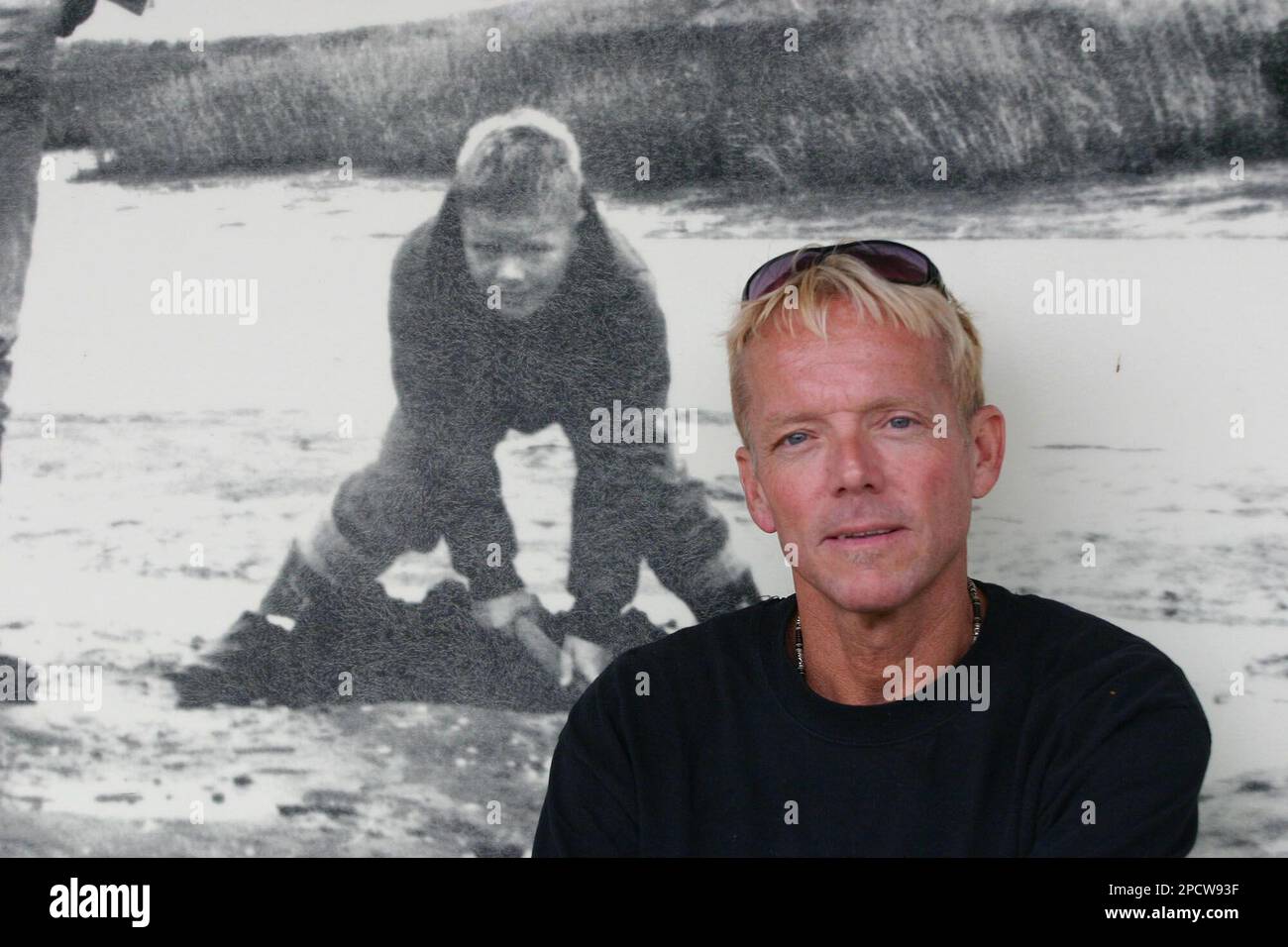 John Grundstrom, a commercial clammer and warden for Ipswich, Mass., is ...