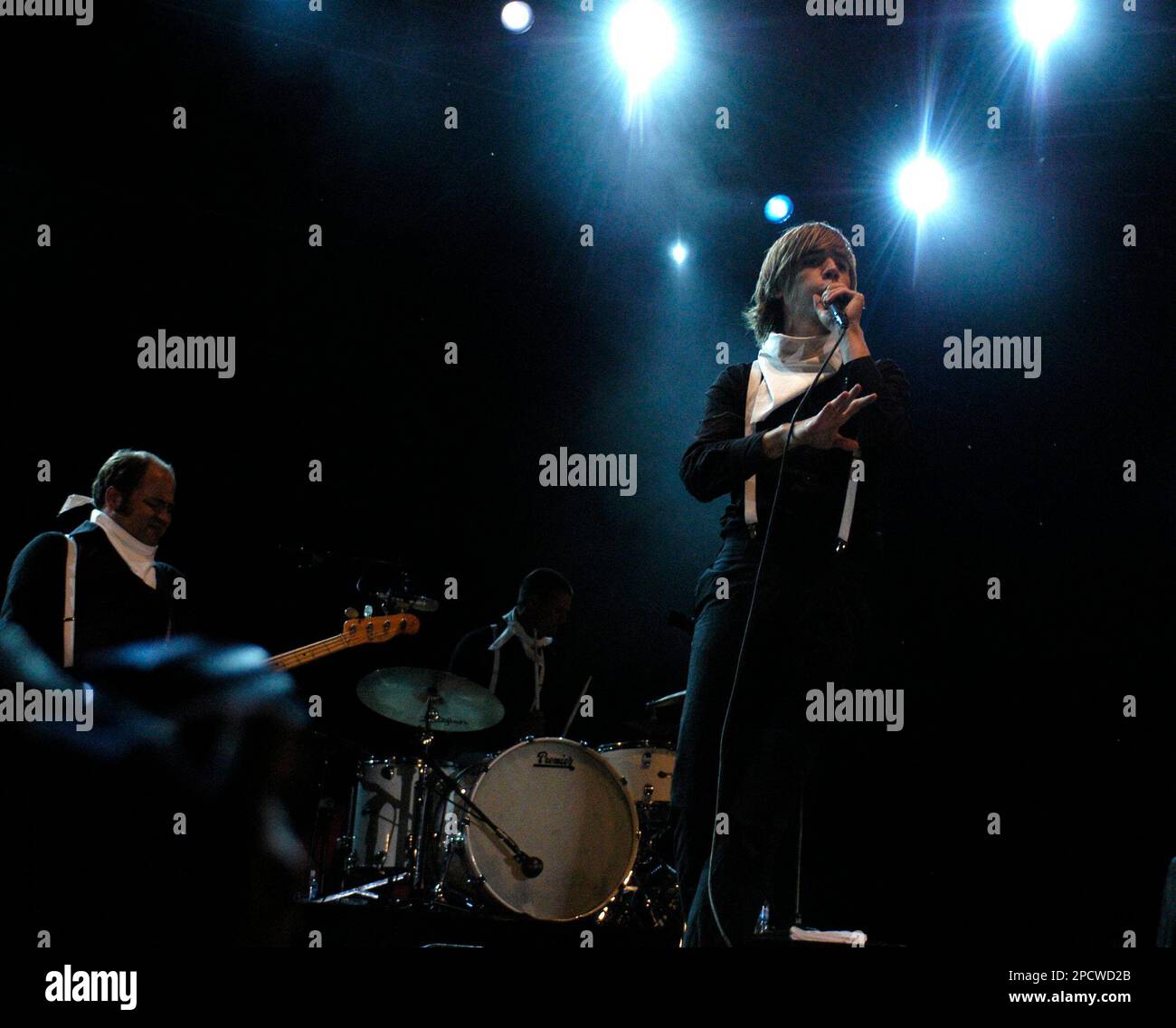 Pell Almqvist, lead singer of the Hives performes at the 30th Openair ...