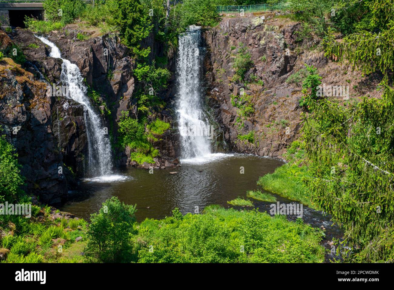 Waterfall vattenfall hi-res stock photography and images - Alamy