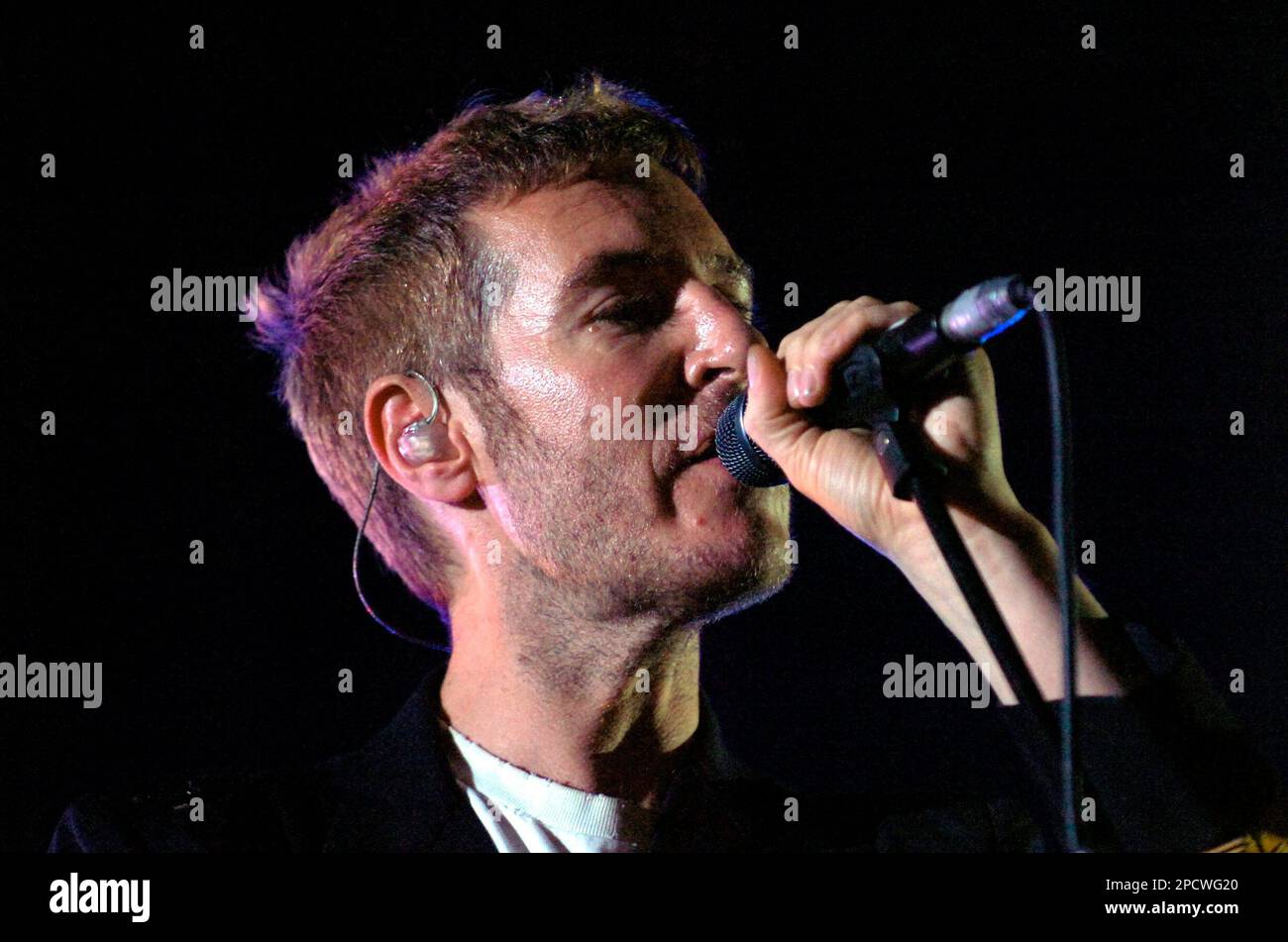 Robert del Naja, Singer and Member of the British band Massive Attack ...