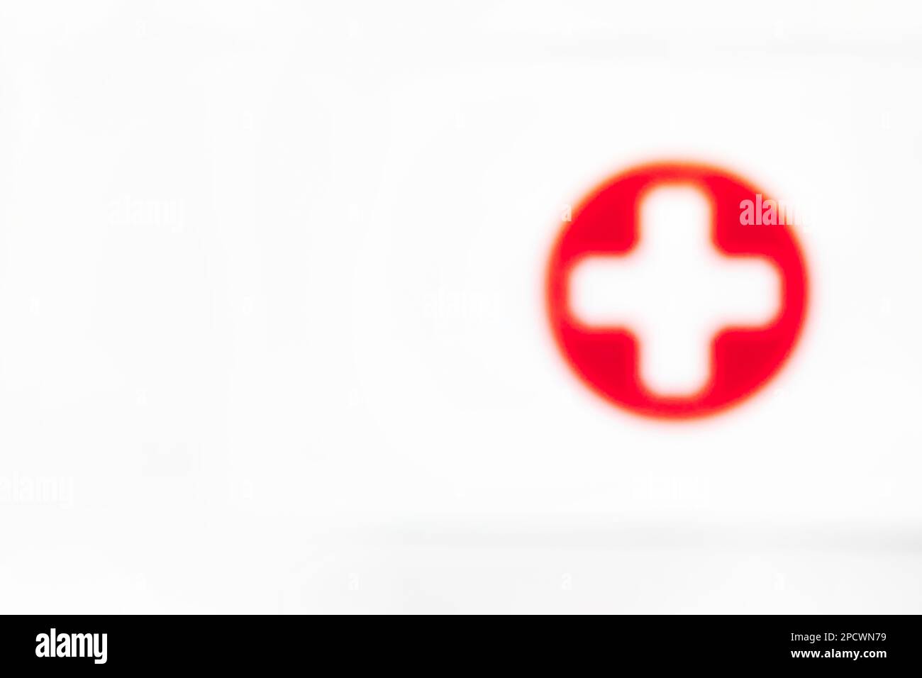 Red Cross icon,health-care, medicine,symbols concept white background ...