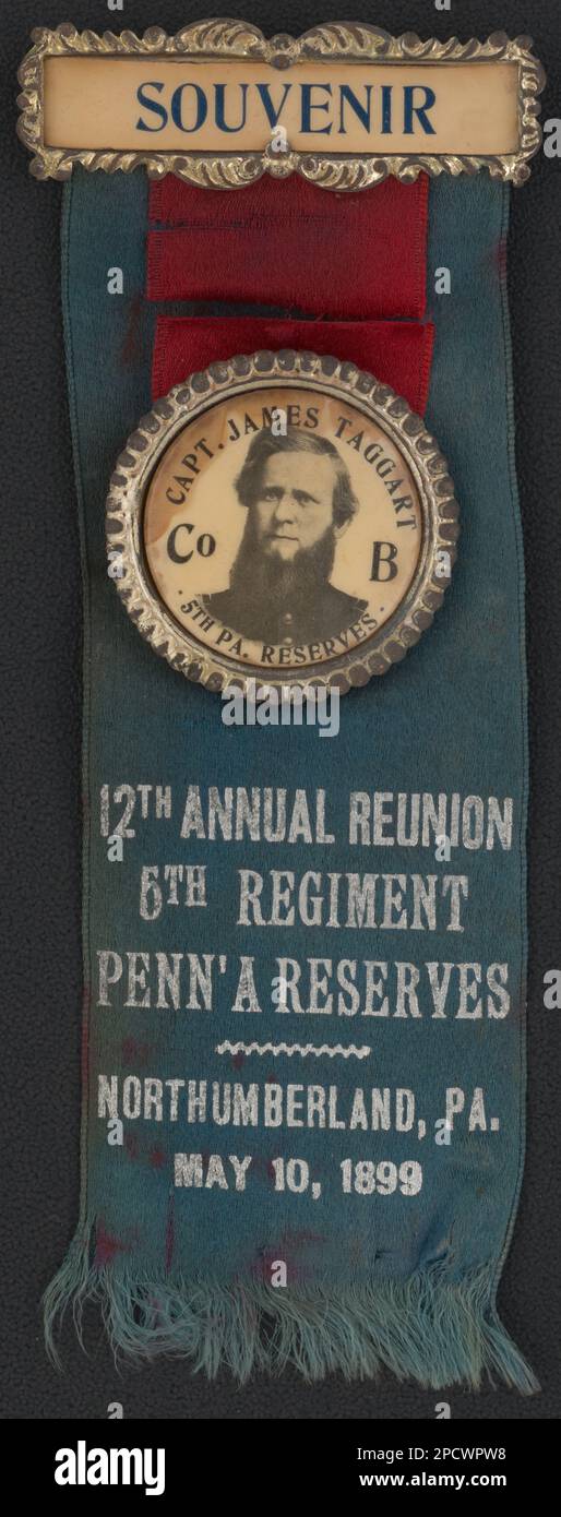 Captain James Taggart of Co. B, 34th Pennsylvania Infantry Regiment ...
