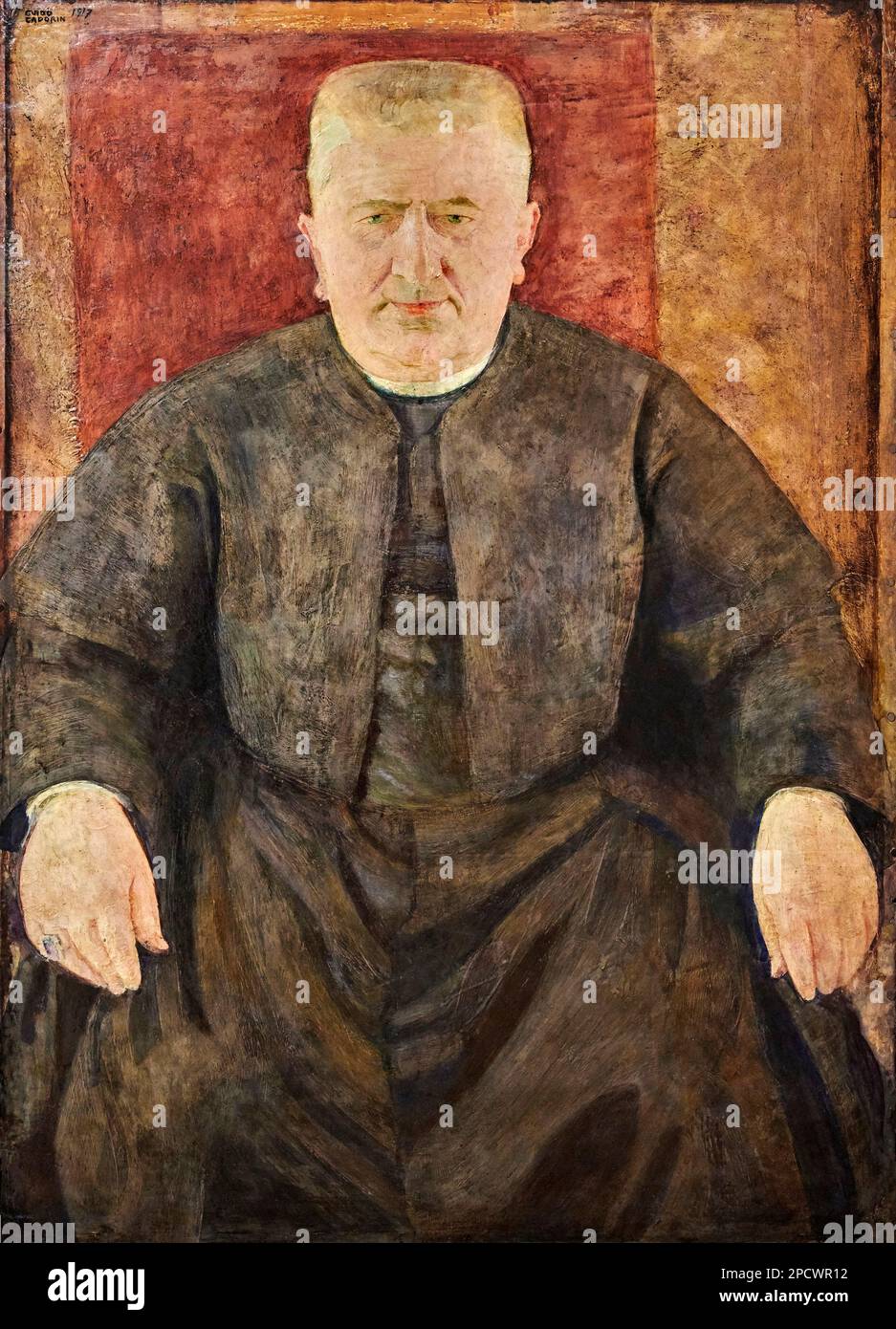 Il parroco dell’ Angelo Raffaele - tempera su tavola - Guido Cadorin ...