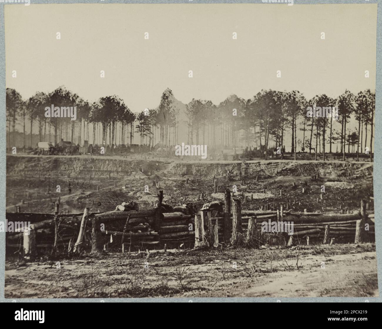 Army of the James. Entrenchments on Bermuda Hundred lines. Title from ...