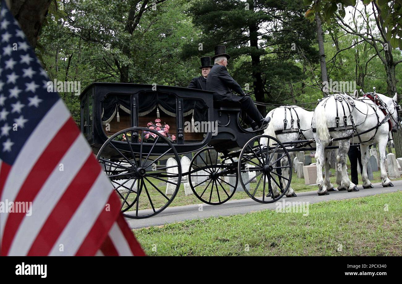 Charlie Dee of Dee Funeral Home in Concord, Mass., left, and Wayne ...