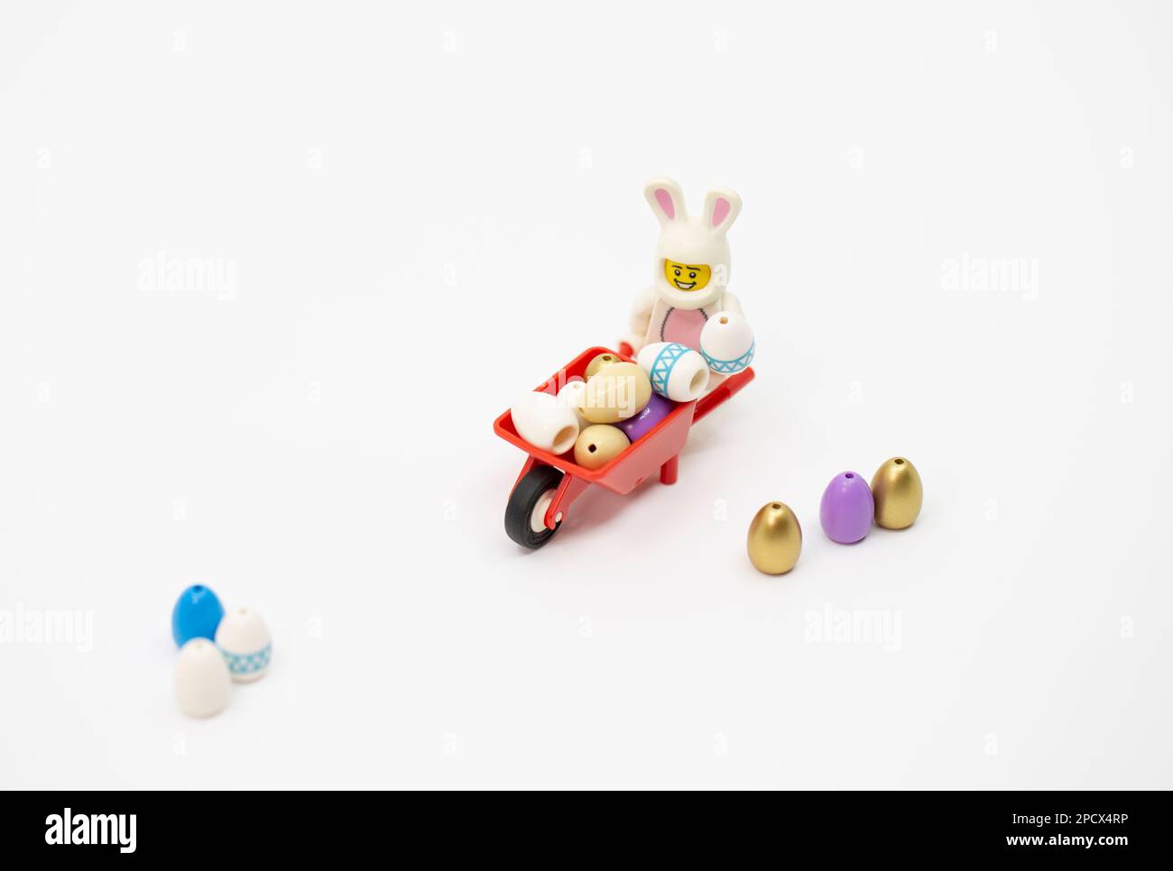 people dressing like rabbit to celebrating the easter holiday Stock ...