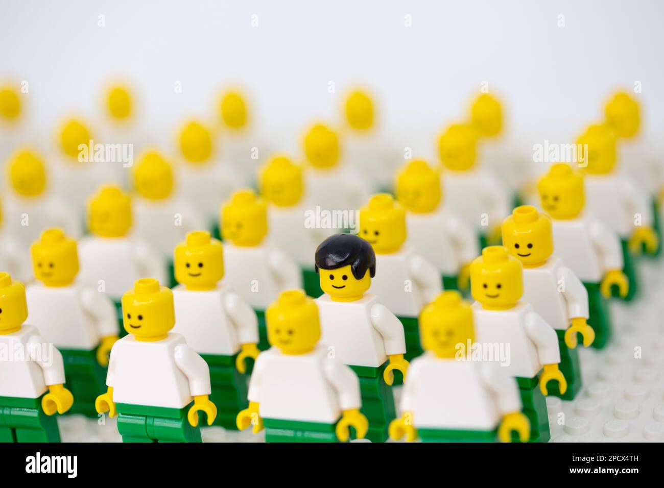 Lego man hair hi-res stock photography and images - Alamy