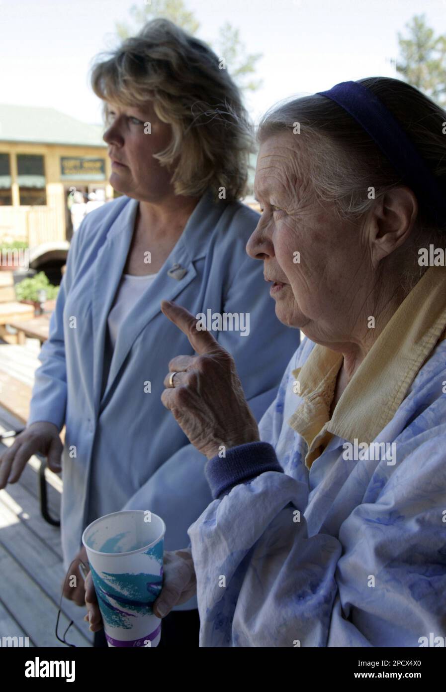 **ADVANCE FOR SUNDAY AND MONDAY, JUNE 25-26**Ruth Ziolkowski, widow of ...