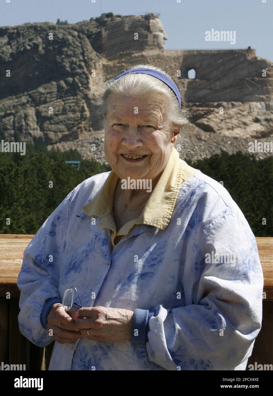 **ADVANCE FOR SUNDAY AND MONDAY, JUNE 25-26**Ruth Ziolkowski, widow of ...