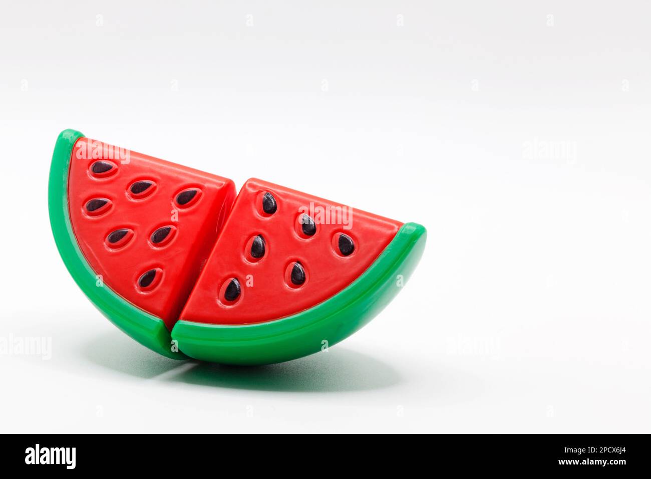 Fresh watermelon pieces on plastic hi-res stock photography and images ...