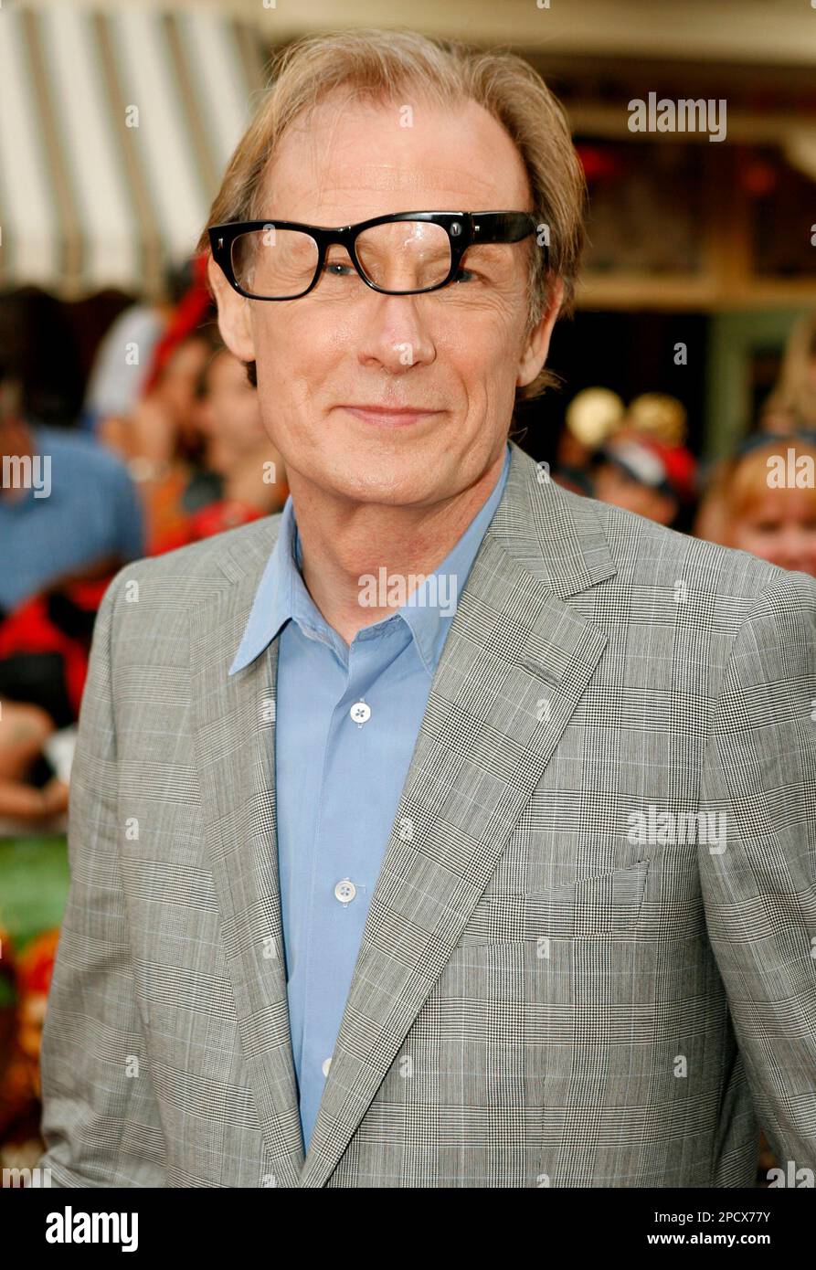 Actor Bill Nighy poses for photographers at the film premiere of ...