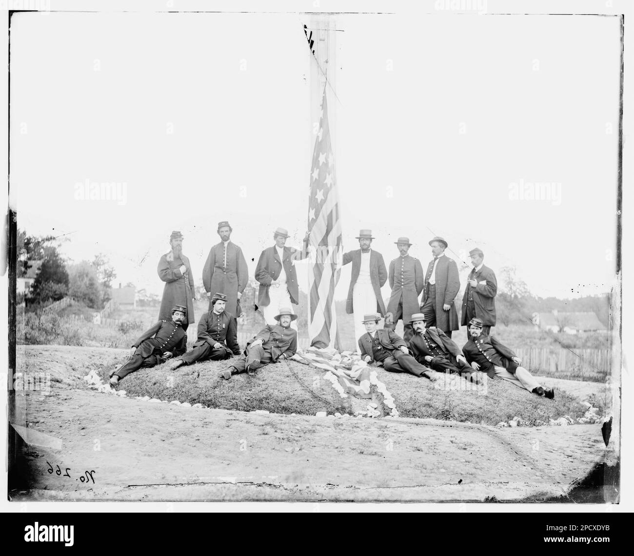 Washington, District of Columbia. Group of officers of Signal Corps ...