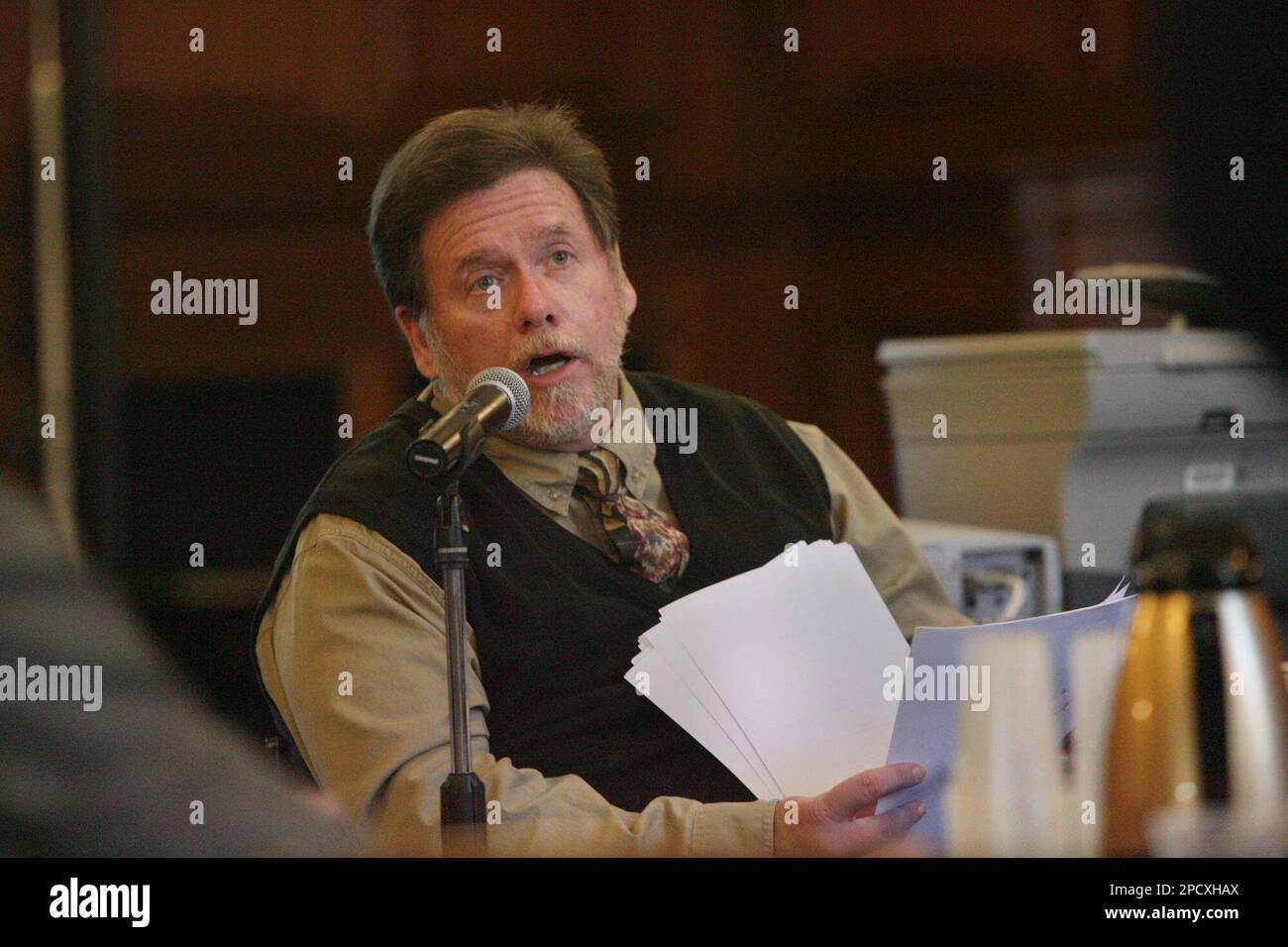 Neuropsychologist Paul A. Spiers testifies during the trial of Esteban ...